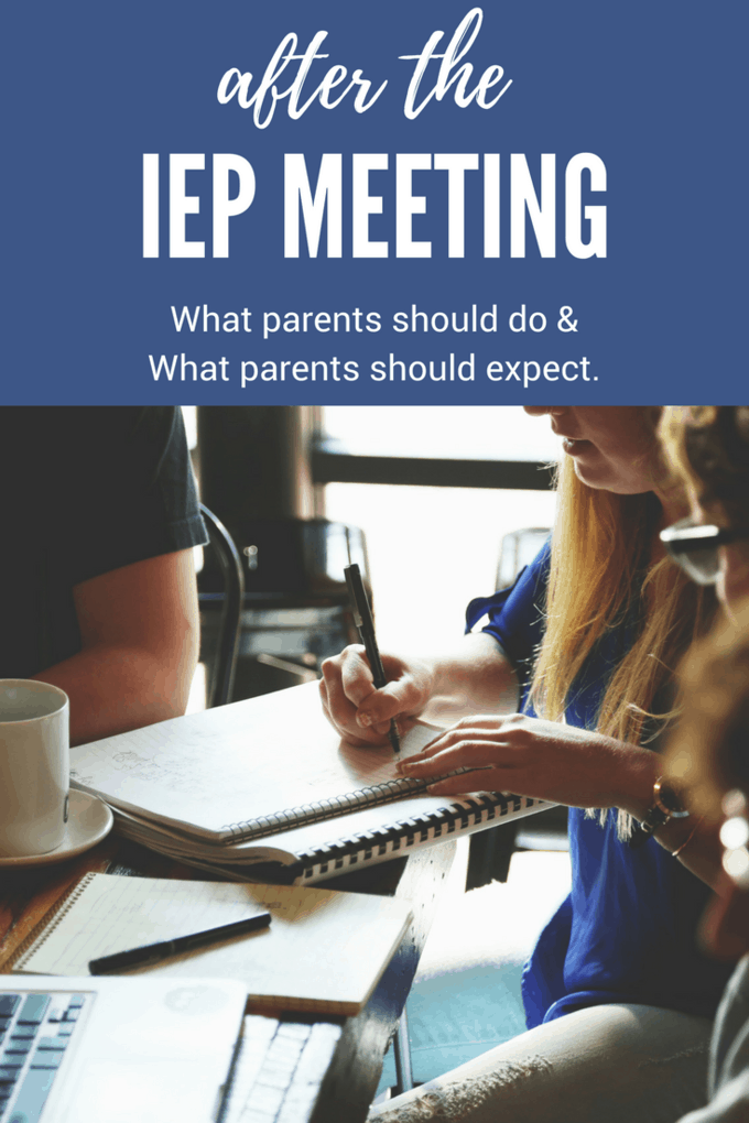 After The IEP Meeting: What Happens Next?