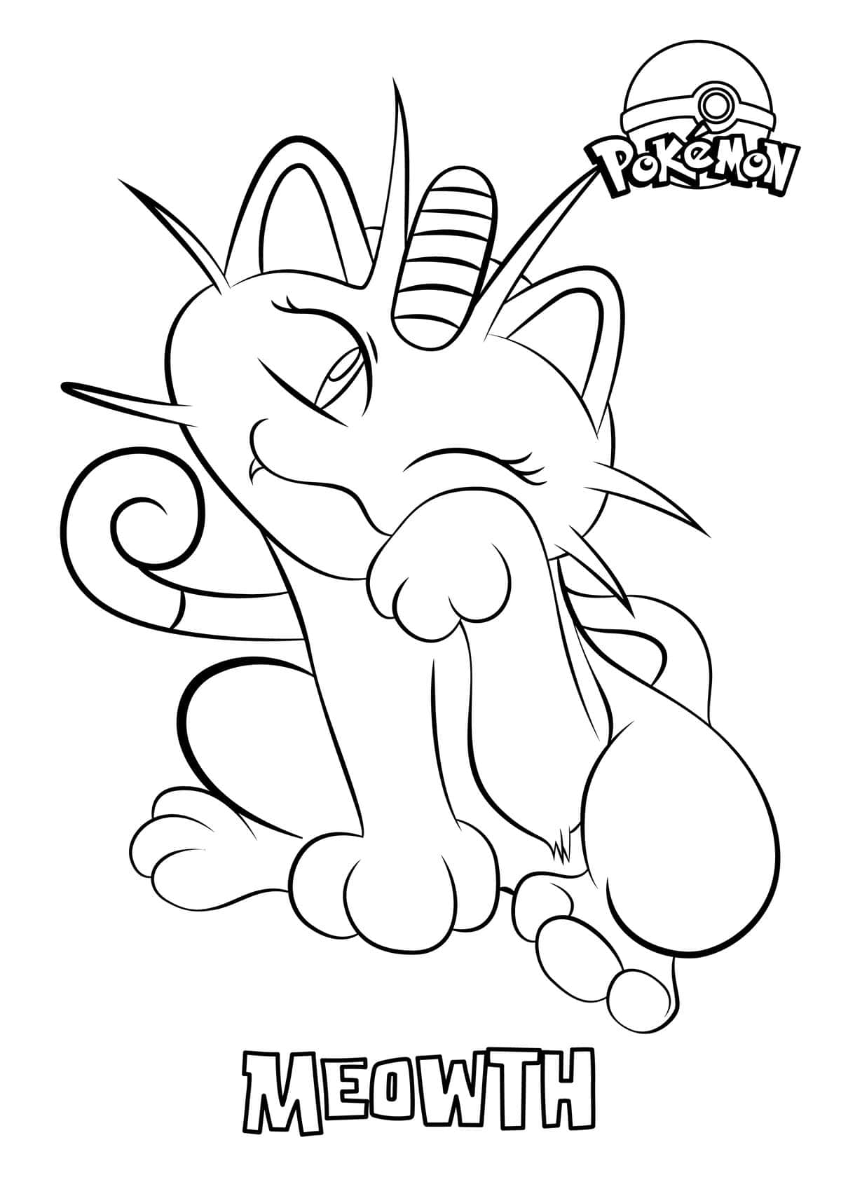 22 Free Printable Pokemon Coloring Pages (PDFs)