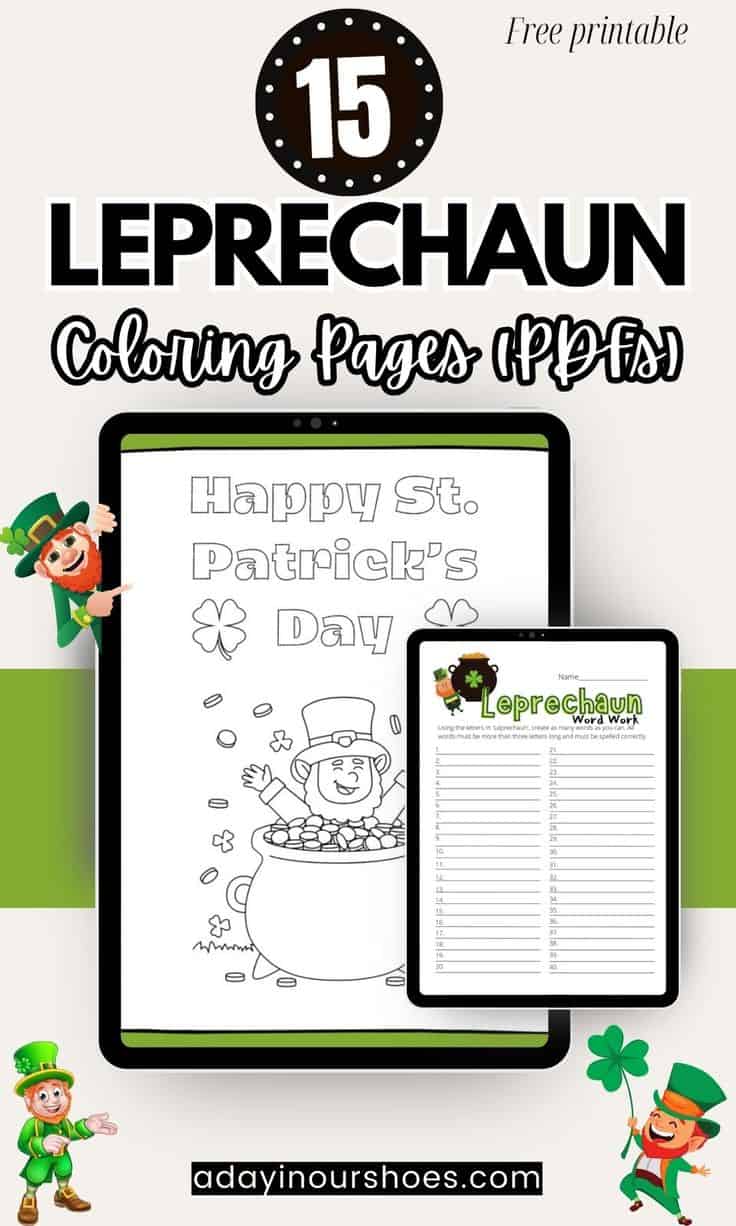 12 Free Leprechaun Coloring Pages