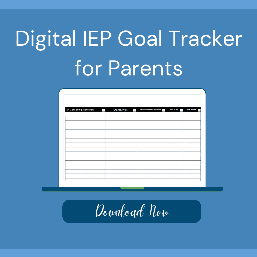 Free IEP Goal Tracker – Take the Guesswork Out of Progress Monitoring!