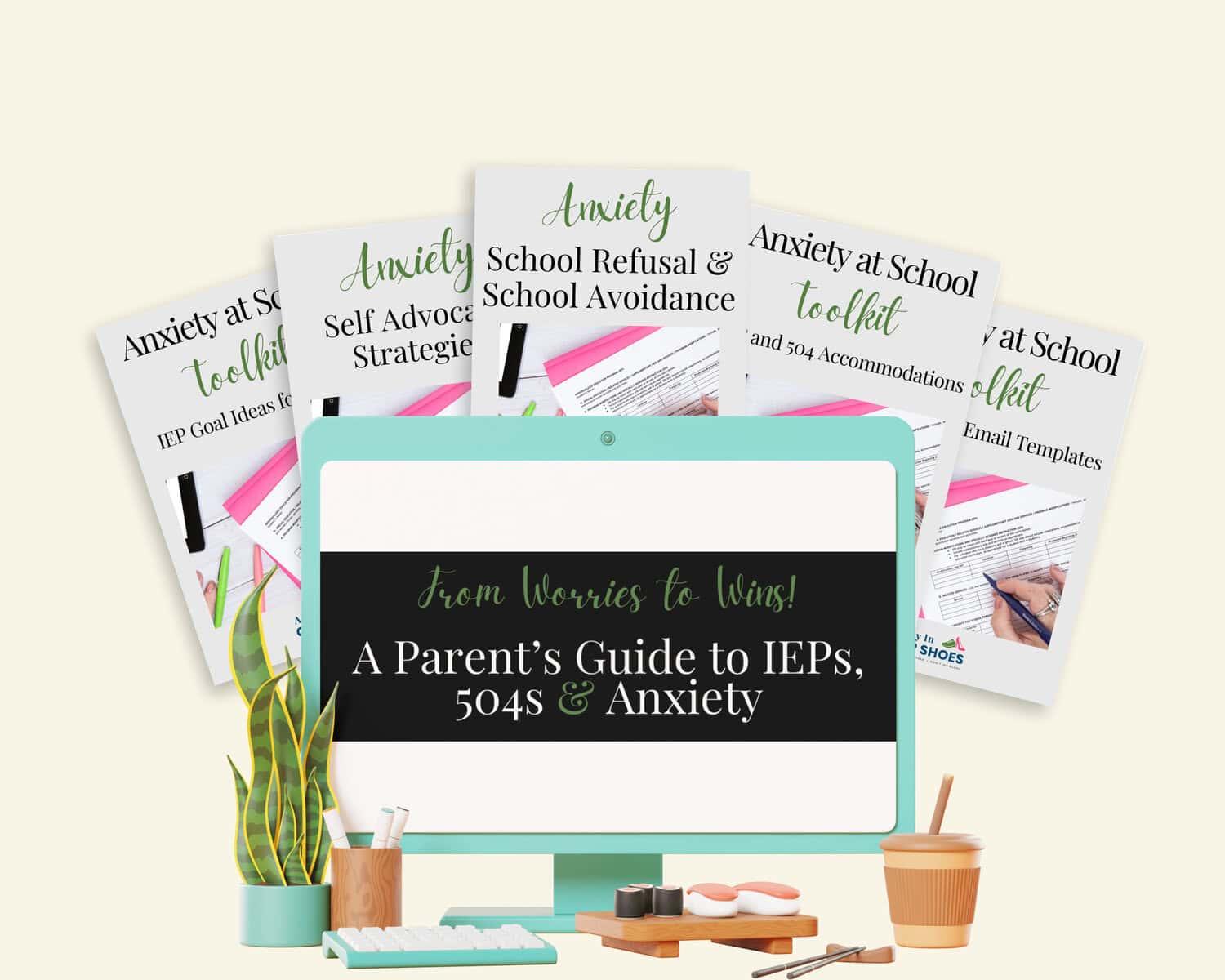 Less Worry, More Support: IEP And 504 Toolkit For School Anxiety
