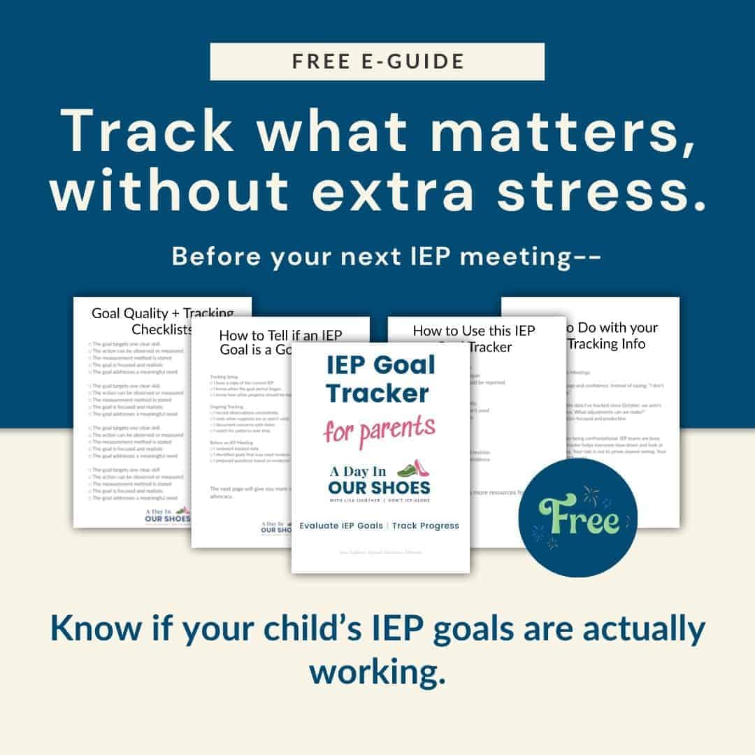 Free IEP Goal Tracker – Take The Guesswork Out Of Progress Monitoring!