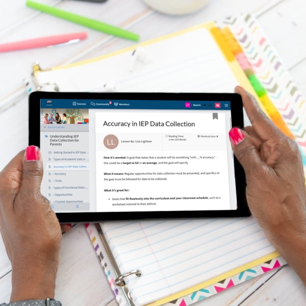 IEP Progress Monitoring: A Guide for Parents and Teachers with Examples